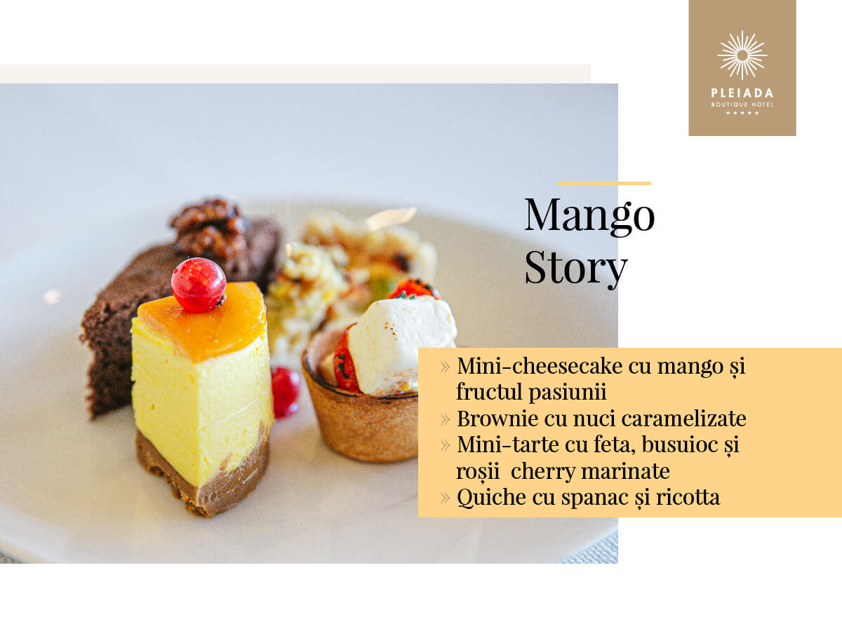 Corporate lunch menu and coffee break - Pleiada Boutique Hotel